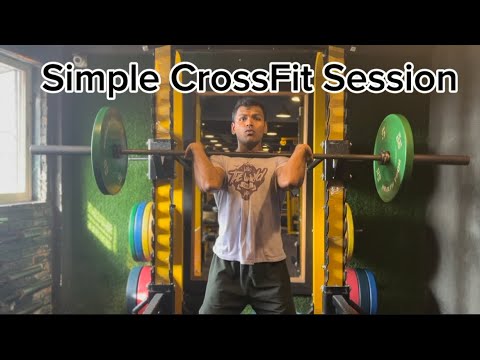 Quick and simple CrossFit session—perfect for beginner to advance!🦏💪🏻 # ...