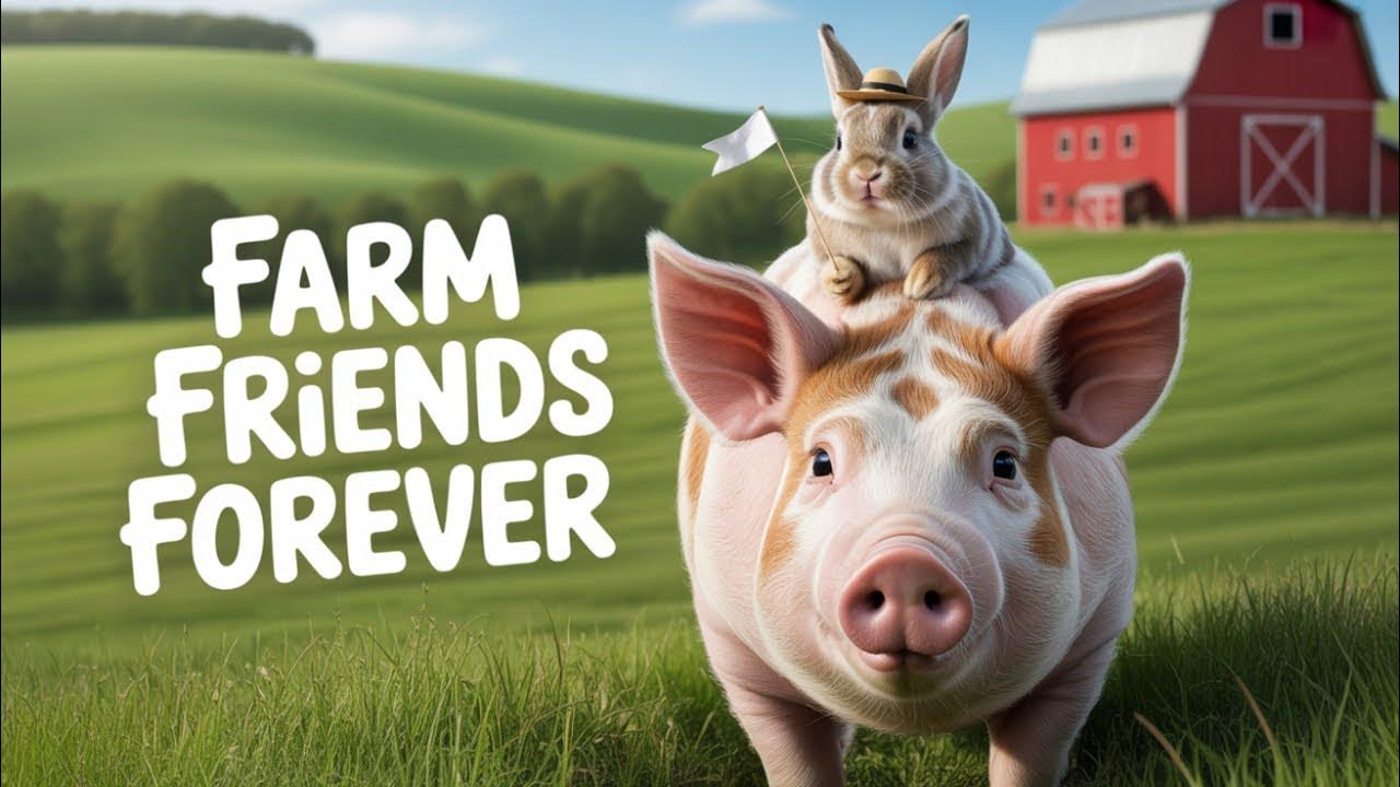 A Day on the Farm With Bunny: Cute Adventures & Happy Moments! - YouTube