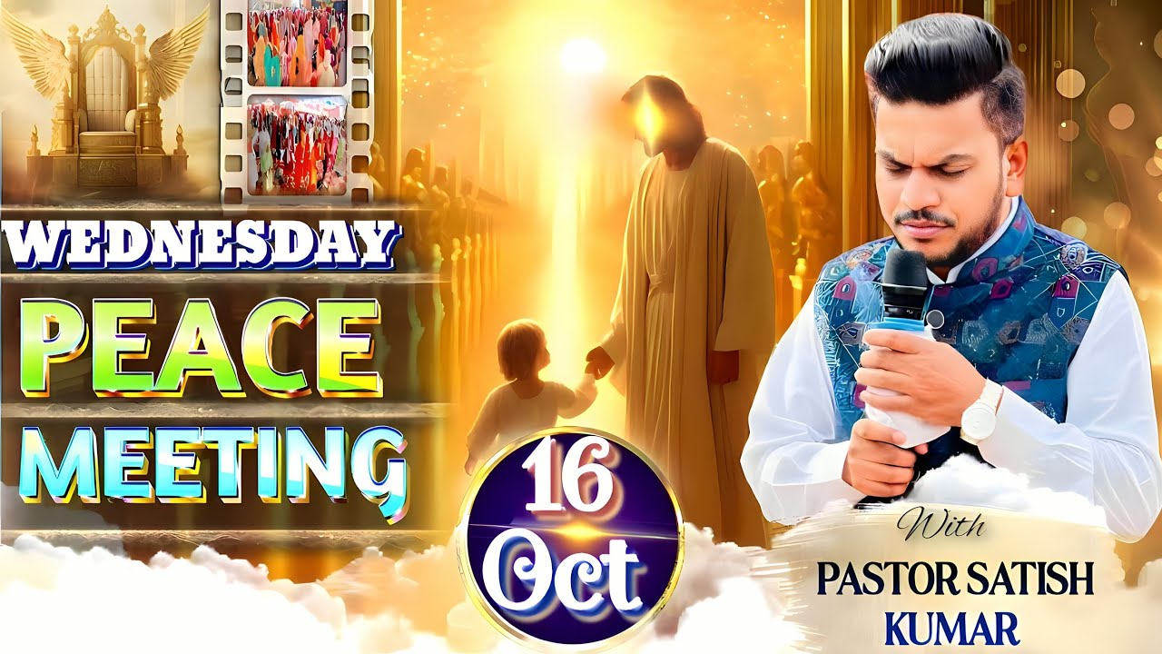WEDNESDAY PEACE MEETING || 16-10-2024 || 🔴 LIVE STREAM ...