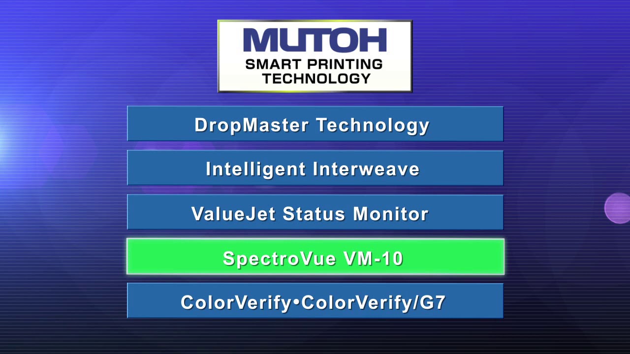 MUTOH Smart Printing Technology - YouTube