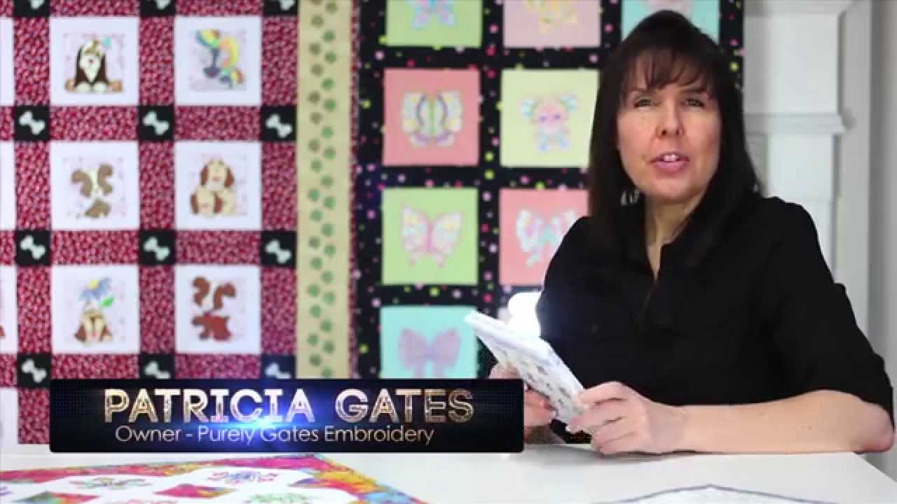 What's Included in a Purely Gates Embroidery Collection - YouTube