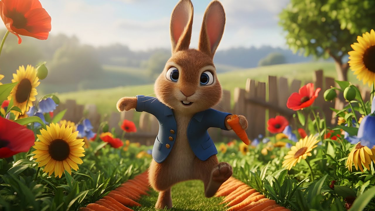 Peter Rabbit Adventure Story | Cute Animated Kids Tale - YouTube