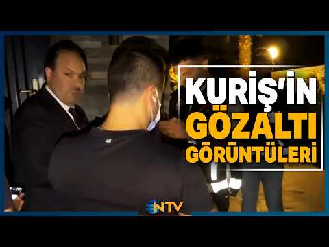 Alihan Kuriş'in Gözaltına Alınma Görüntüleri Ortaya Çıktı | NTV