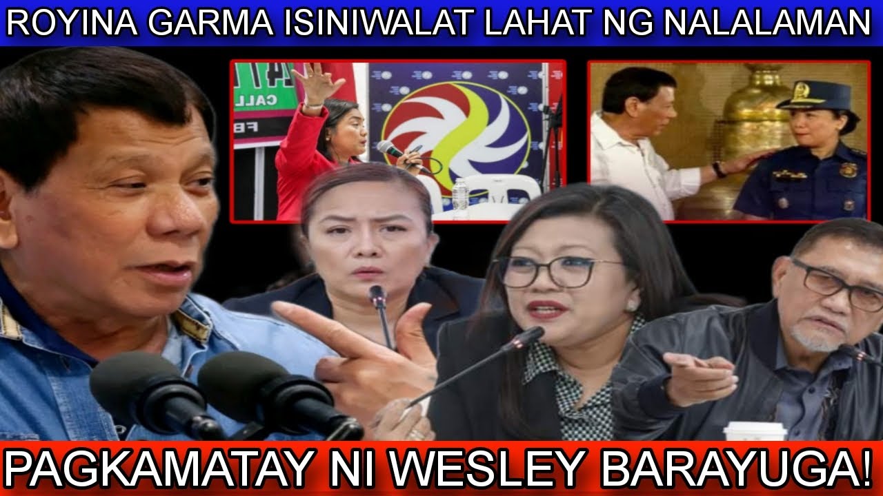 ROYINA GARMA AT DUTERTE GINISA | UTAK NG PAG-P4TAY! - YouTube