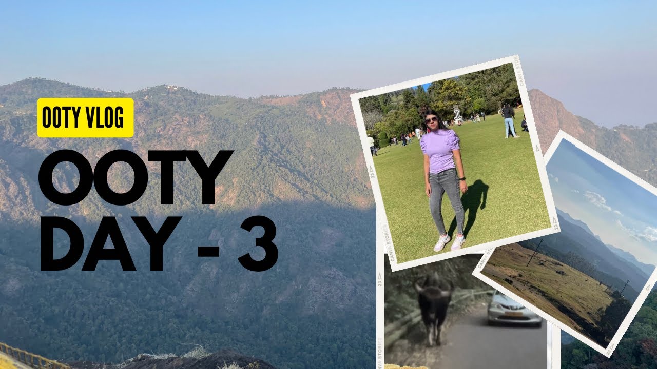 Ooty Day - 3 details 🎠🛤️ || Ooty lake | Botanical Garden | Rose Garden ...