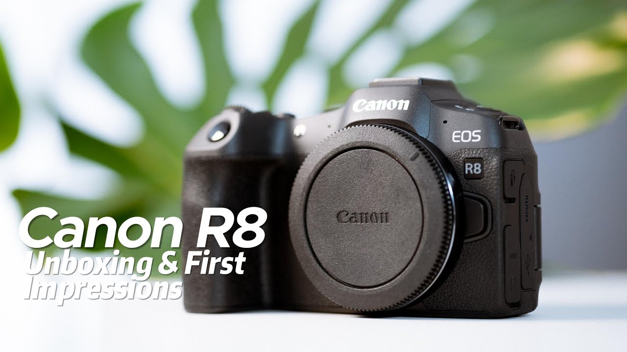 Canon R8 Unboxing & First Impressions - YouTube