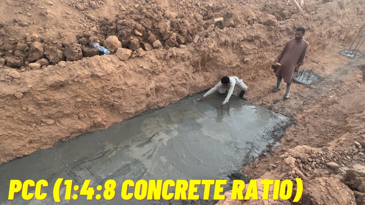 Episode #5: PCC (Plain Cement Concrete) Layer Under the Raft Foundation ...