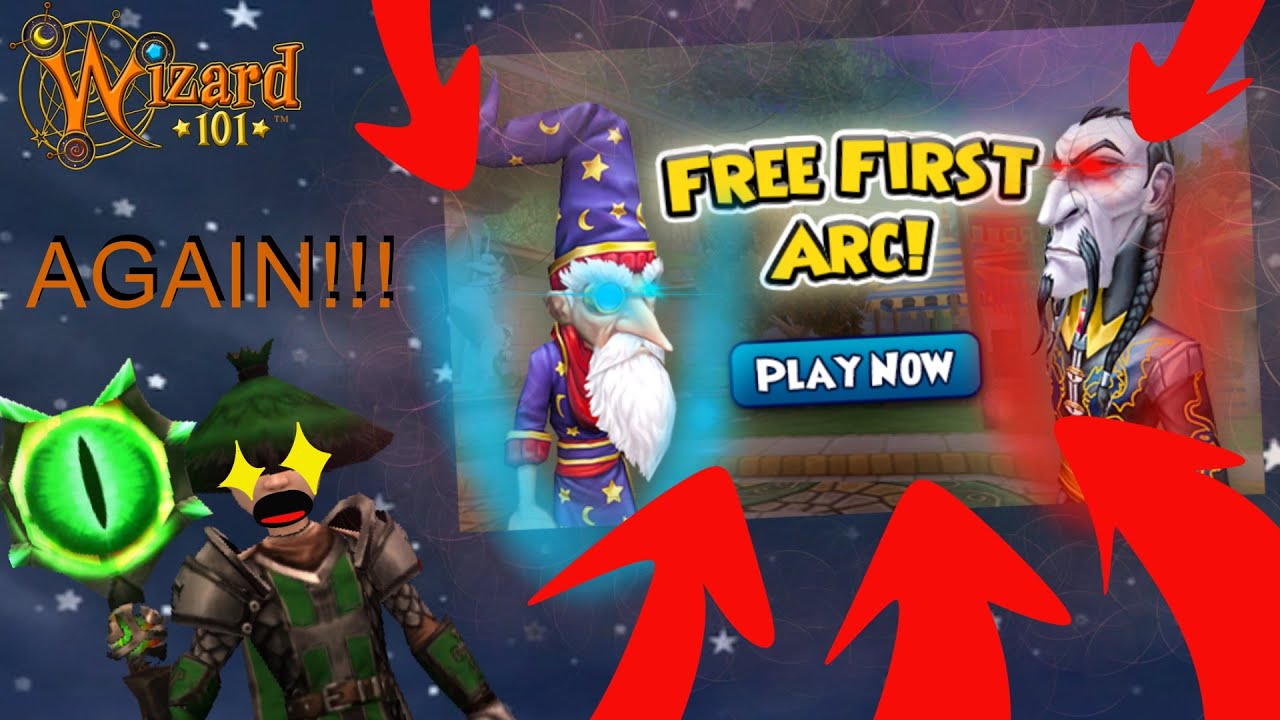 WIZARD101 ARC 1 IS FREE..................AGAIN!!! - YouTube