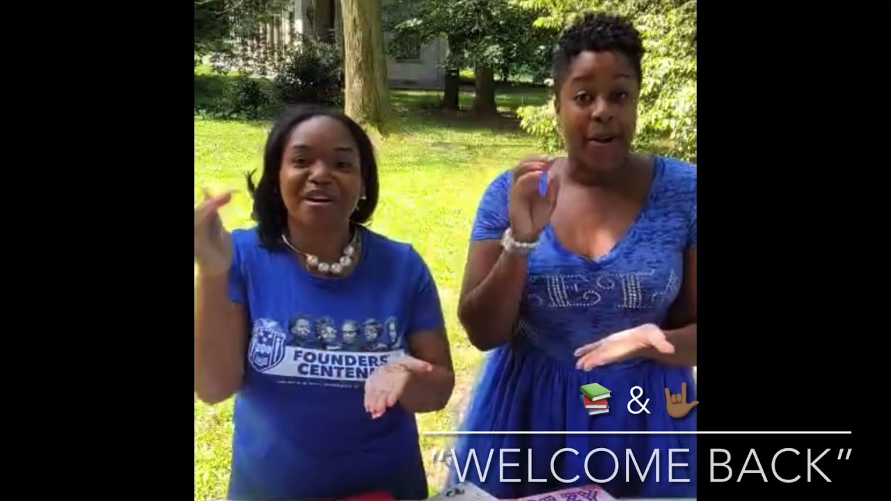 📚&🤟🏾| Learn to Sign “Welcome Back” in ASL *fun & easy* - YouTube