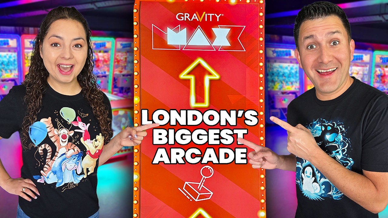 Let's Explore London's BIGGEST Arcade! - Gravity MAX - YouTube