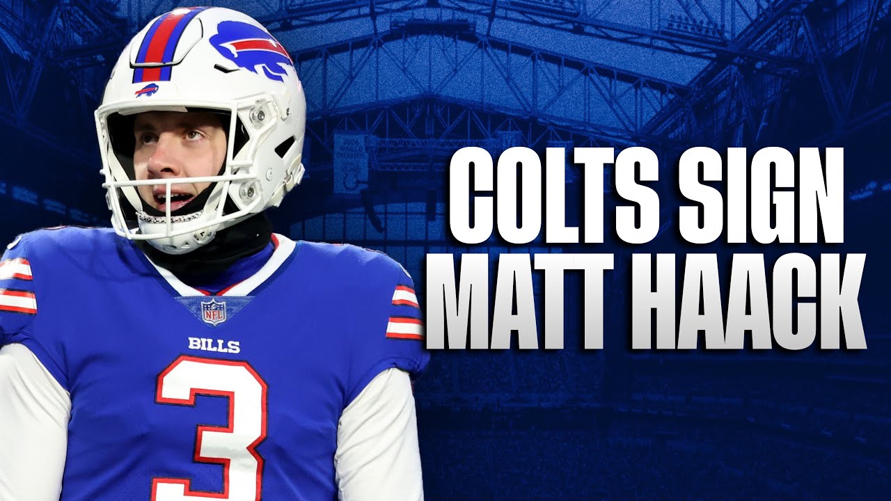 Indianapolis Colts Sign P Matt Haack! - YouTube