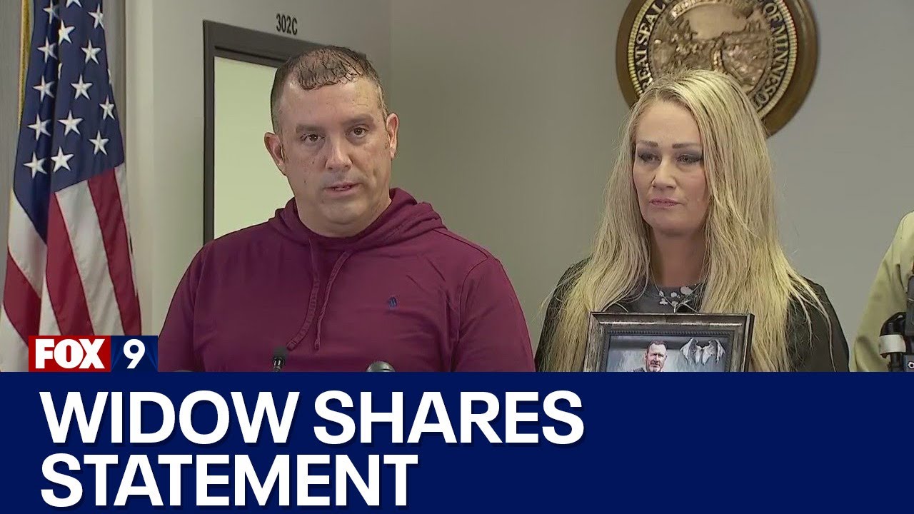 Pope Co. Deputy Josh Owen killing: Widow shares statement - YouTube