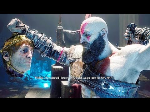 Helios returns after you beat the GOW 3 - GOD OF WAR RAGNAROK VALHALLA ...