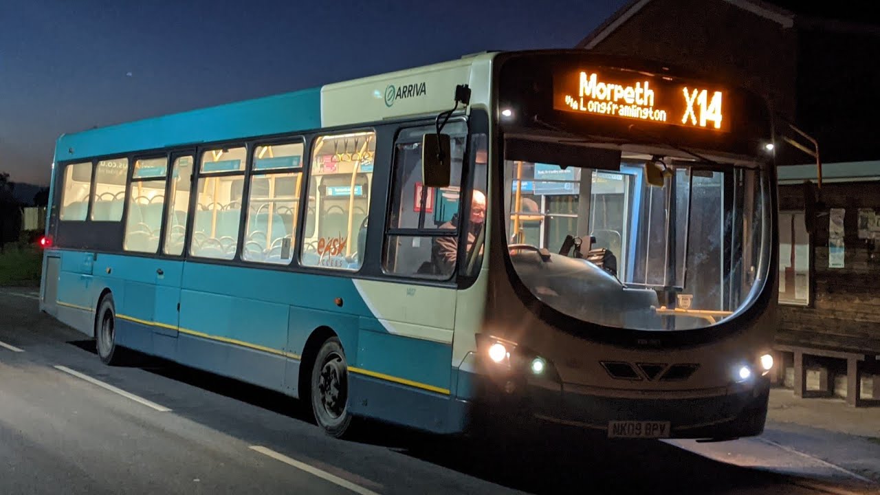 Quiet Journey | Route X14: 1407/NK09BPV - VDL SB200 Wright Pulsar 2 ...