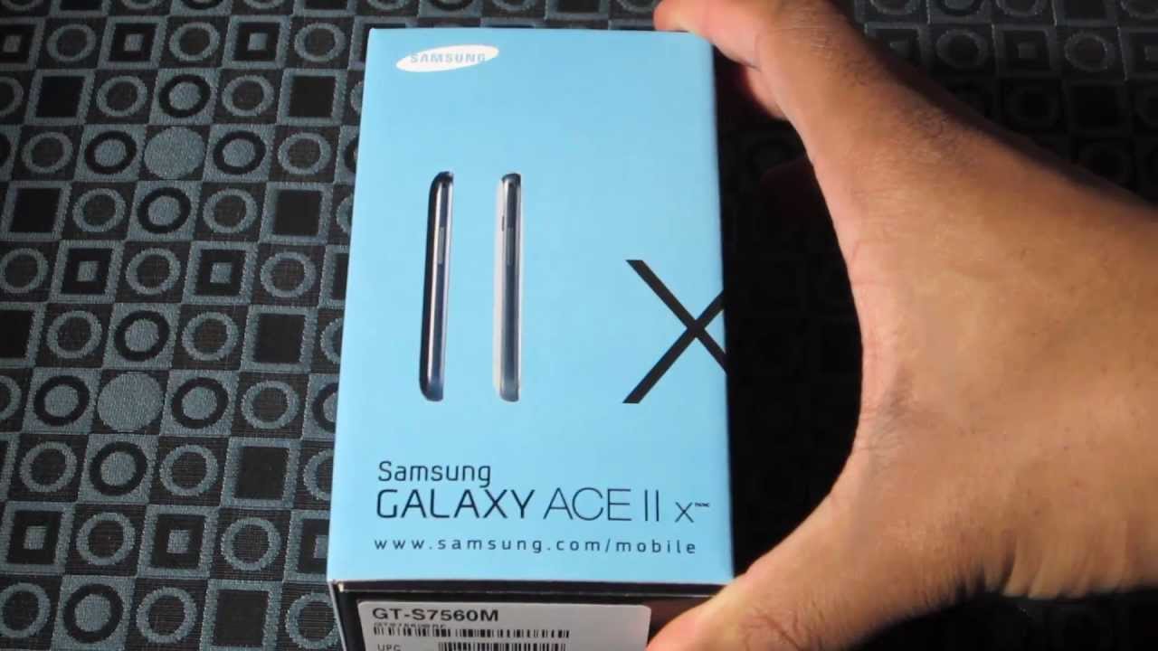 Samsung Galaxy Ace 2 x (Unboxing) - YouTube