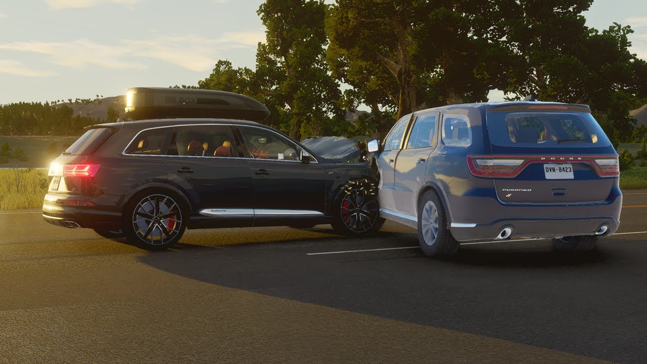 Intersection Car Crashes #4 BeamNG.Drive - YouTube