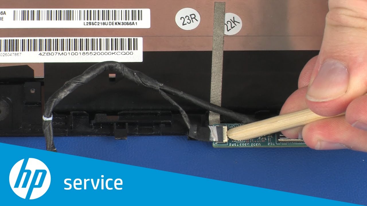 Replace the Display Panel Cable | HP Pavilion x360 m3 Convertible ...