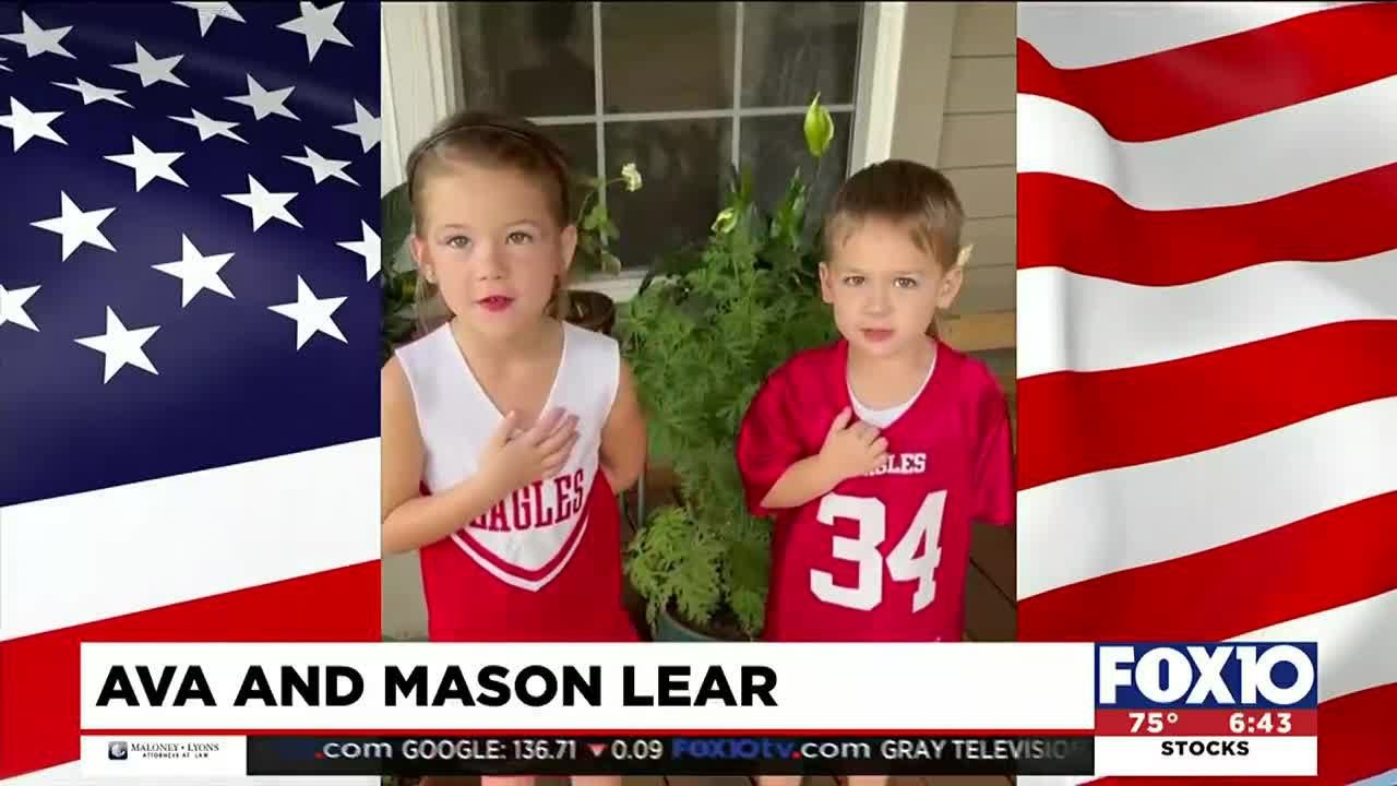 The Pledge Ava and Mason Lear - YouTube