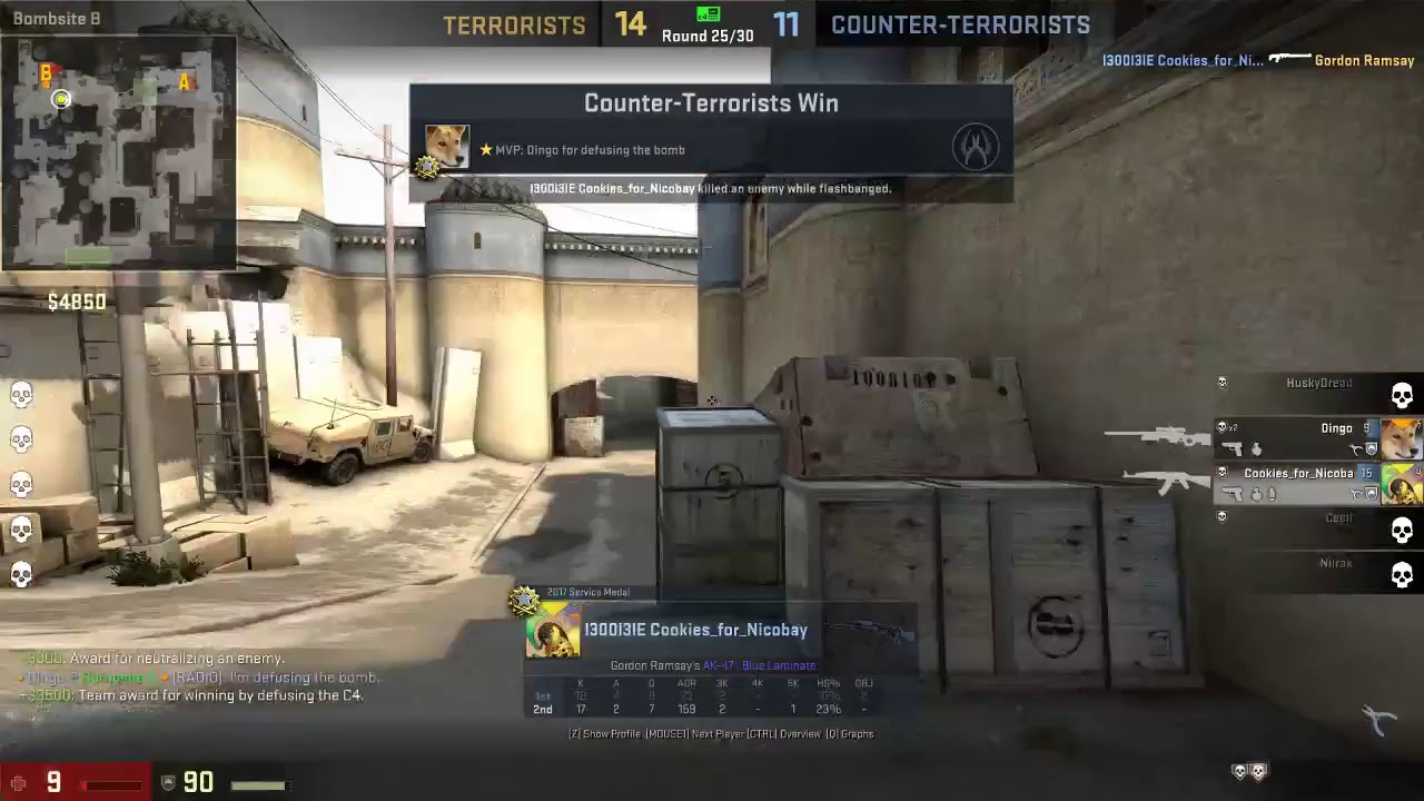 CS:GO comp with friends - YouTube