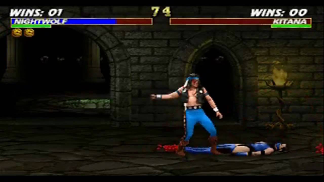 Mortal Kombat Trilogy - Nightwolf Animality - YouTube