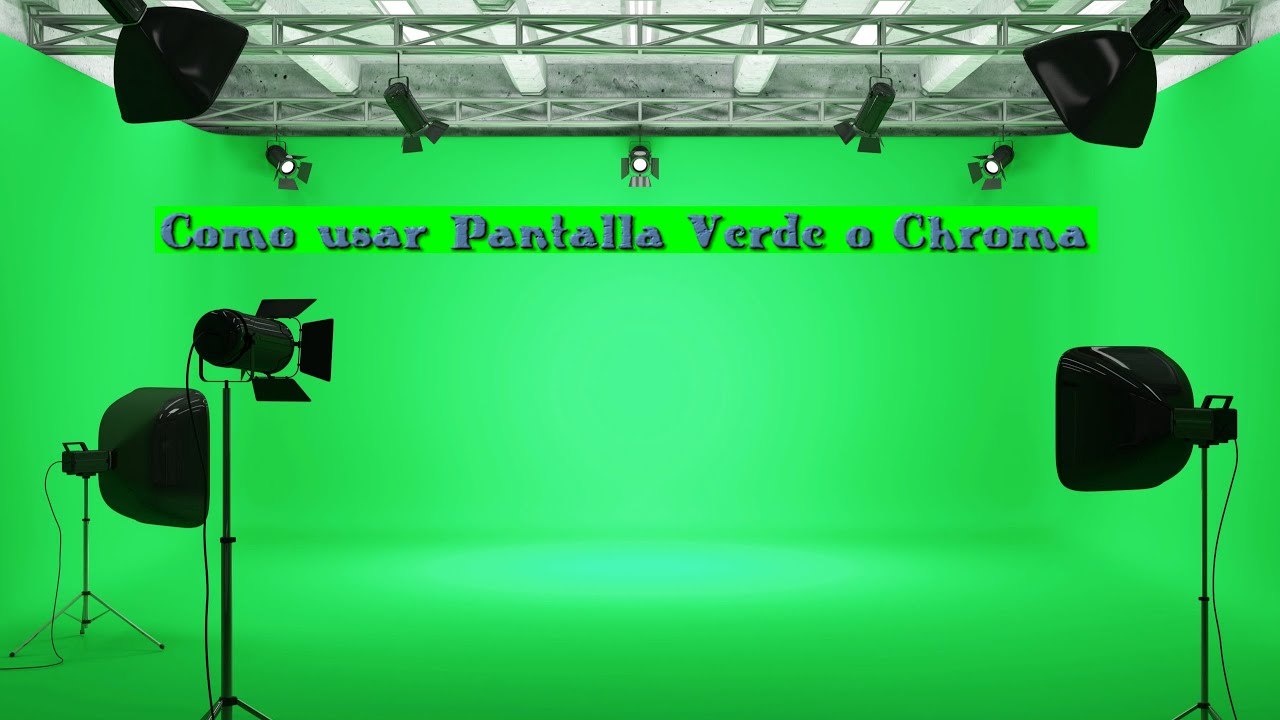 Como Hacer un Vídeo de Pantalla Verde | Filmora Chroma | - YouTube