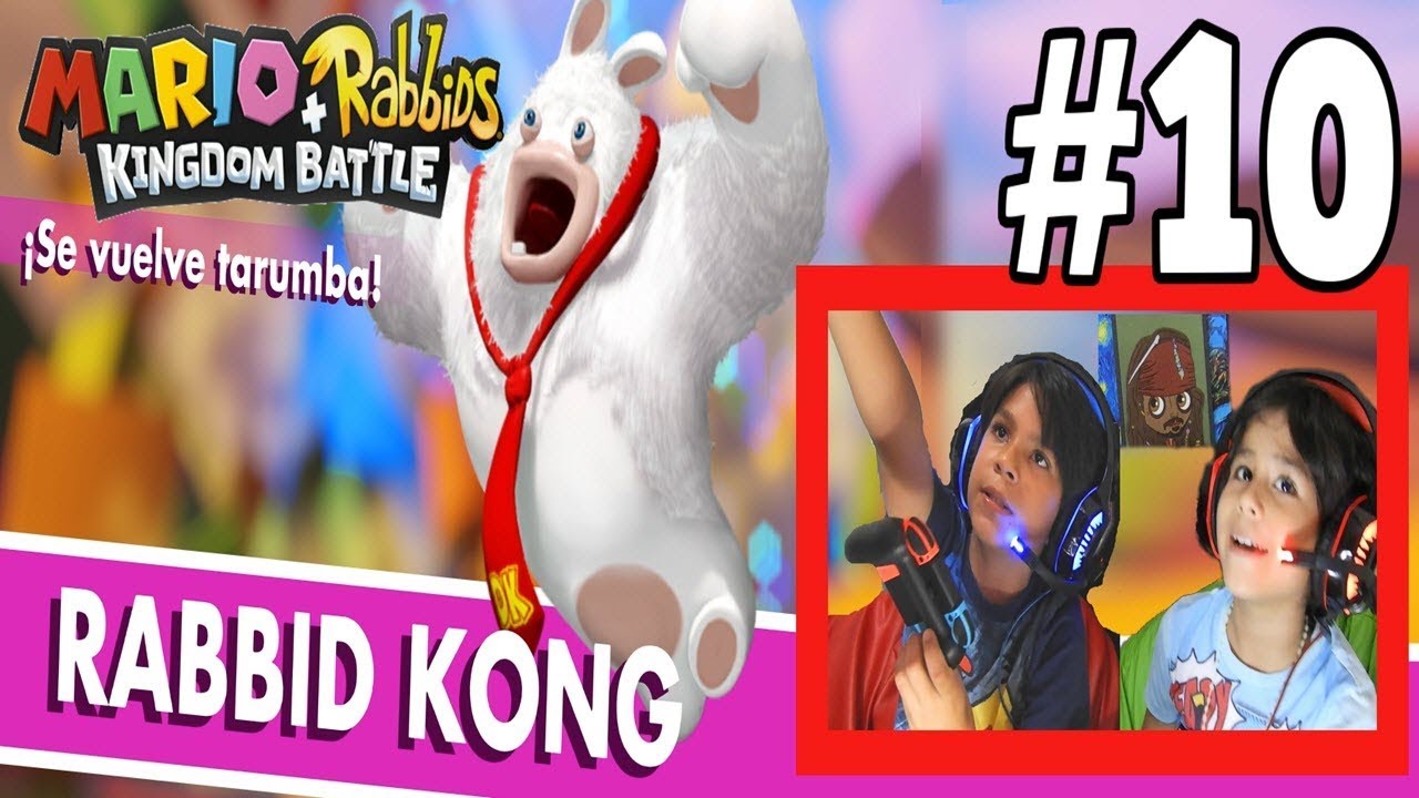 Mario + Rabbids Kingdom Battle Rabbid Kong Boss Battle (Nintendo Switch ...
