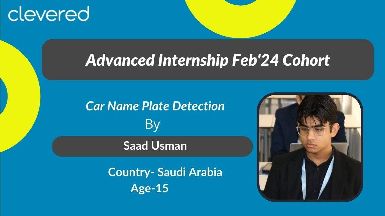 Car Name Plate Detection | Advanced Internship Feb'24 Cohort | Clevered ...