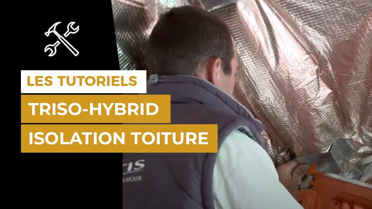 Comment isoler une toiture sous rampants avec l'isolant TRISO HYBRID en 2 couches? | ACTIS ...