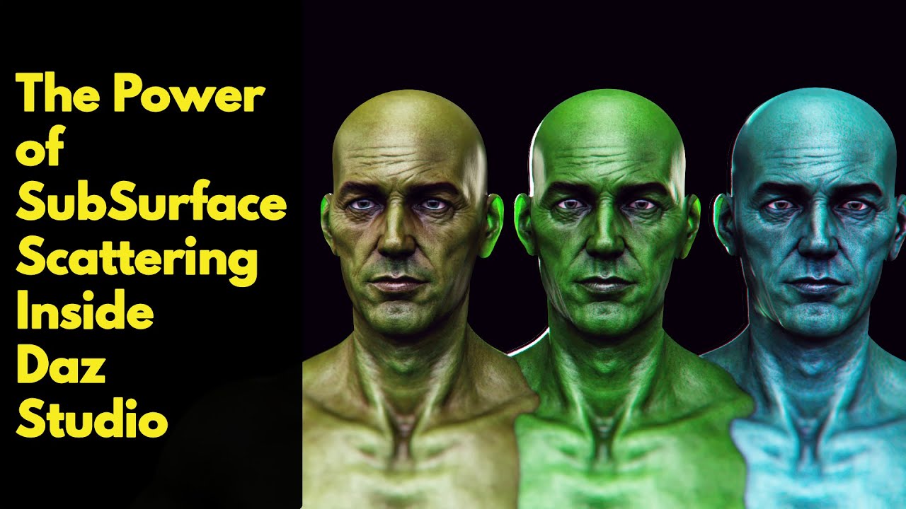 The Power of Subsurface Scattering Inside Daz Studio - YouTube