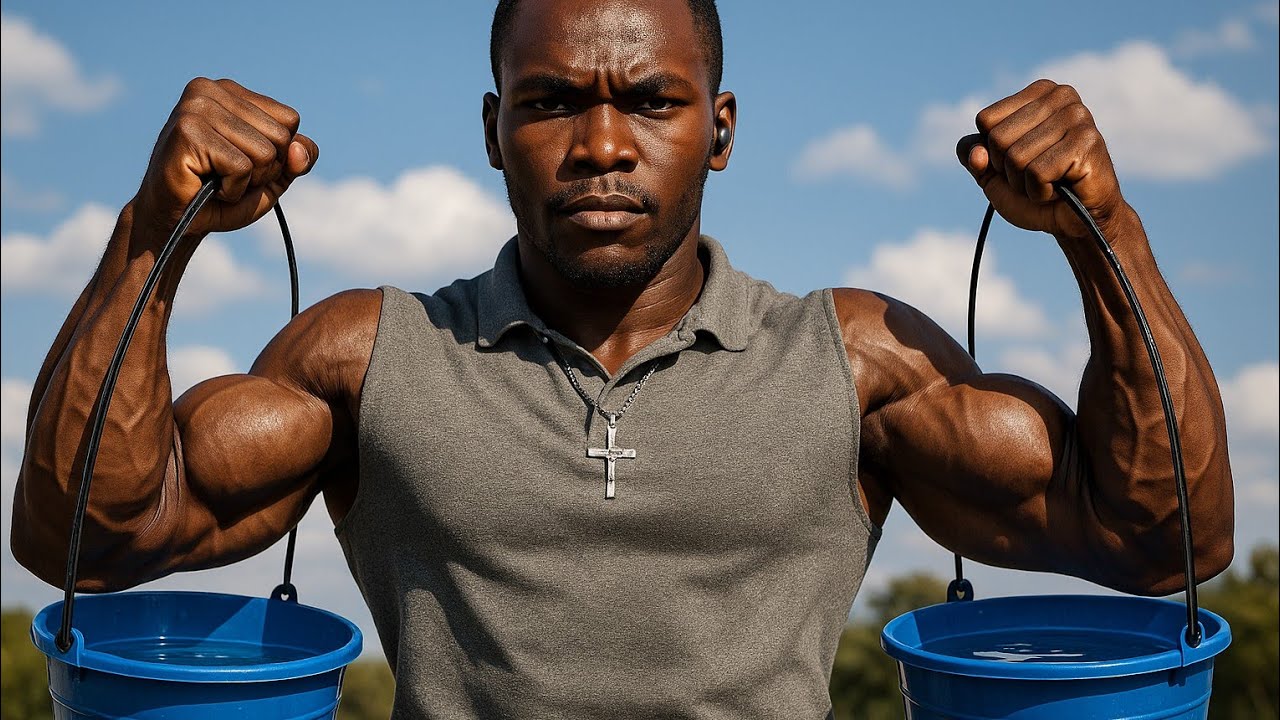 INSANE 5-Min Arm Workout at Home Using Just Buckets! - YouTube