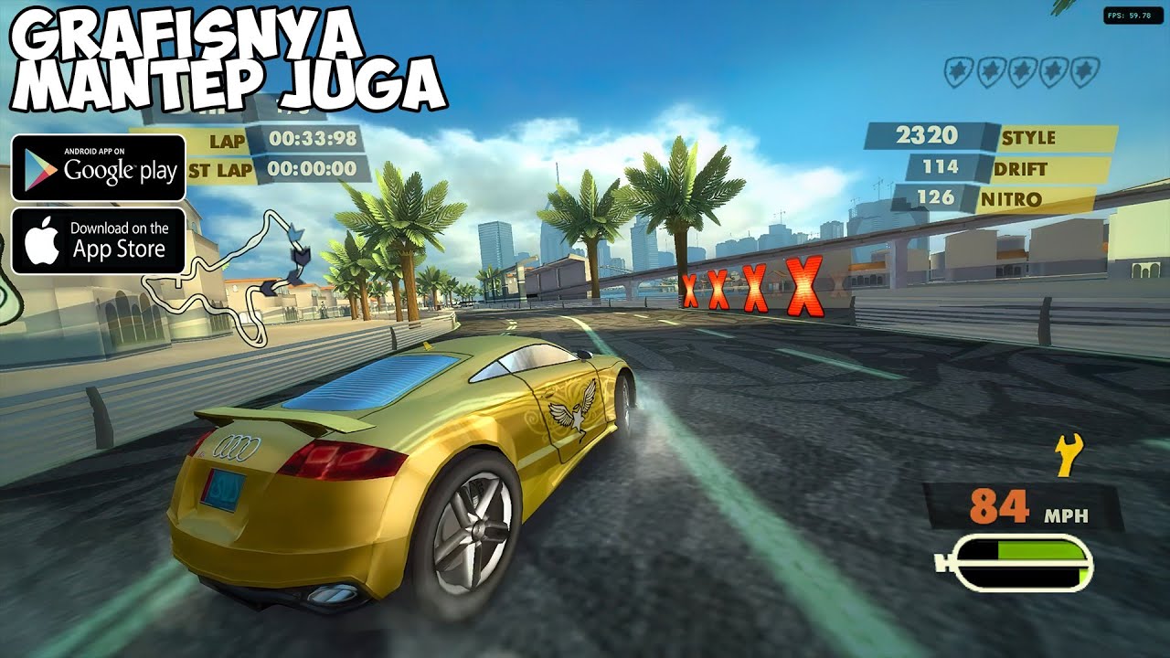 Full speed 60fps! Need For Speed Nitro Gameplay Android dolphin - YouTube