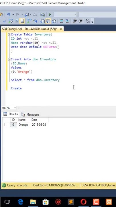 39 Sql Server Sql Create Index Statement Youtube 8041