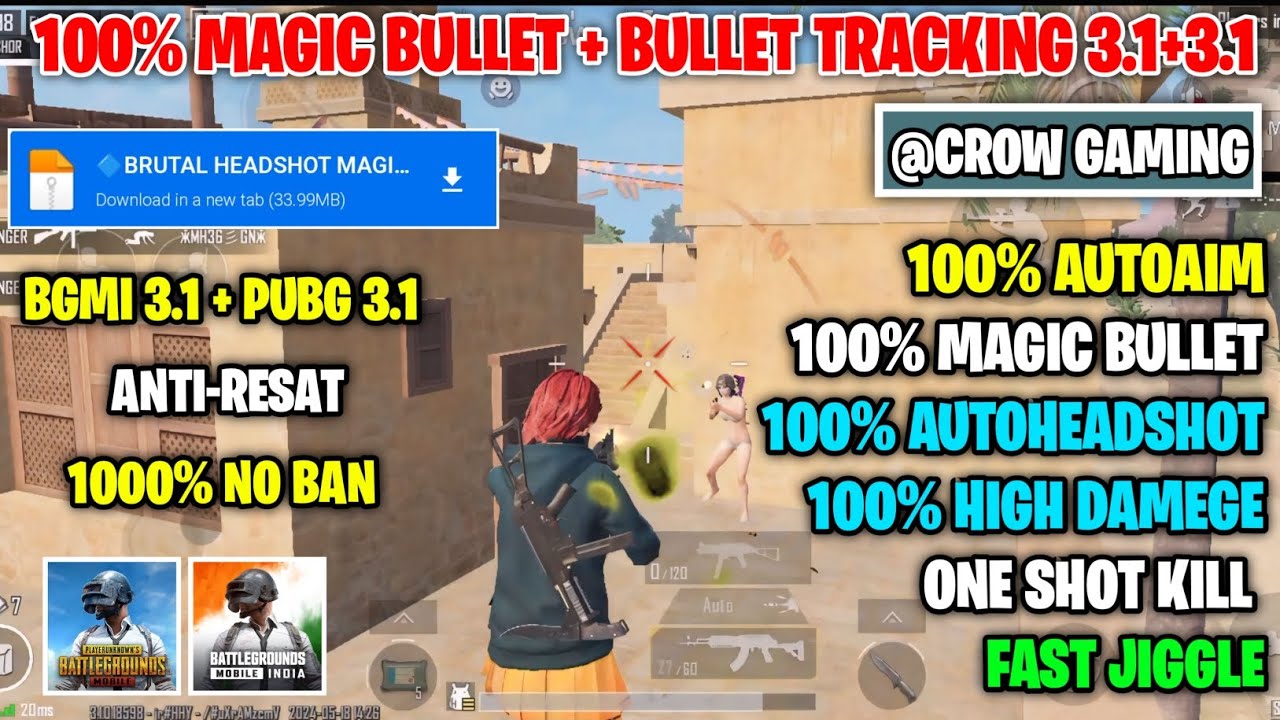 MAGIC BULLET CONFIG BGMI 3.1 | BGMI 3.1 NO RECOIL CONFIG | BGMI 360 ...
