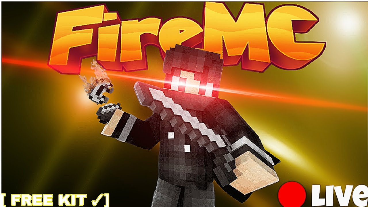MINECRAFT FIREMC LIVE STREAM FREE KIT - YouTube