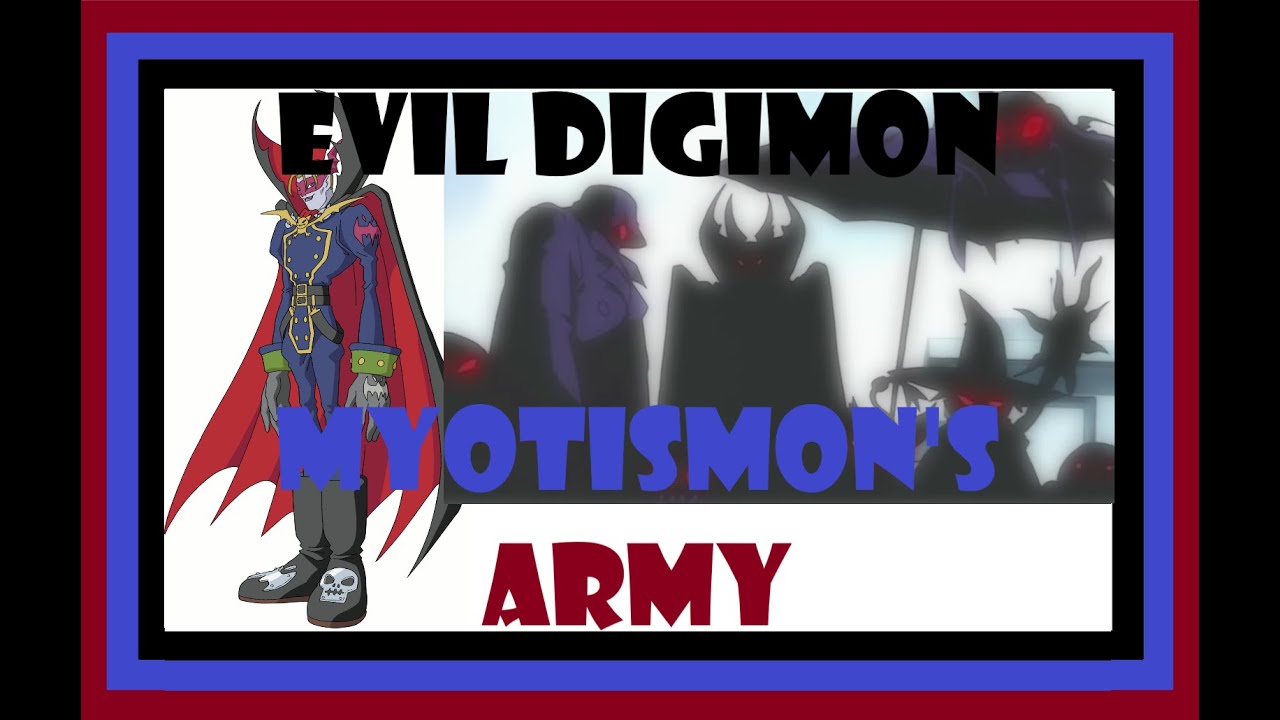 Evil Digimon - Myotismon's Army Watch - YouTube