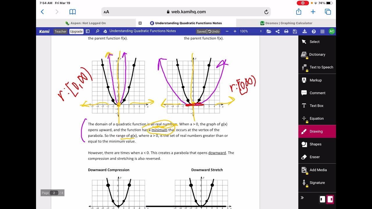 Understanding Quadratic Functions - YouTube