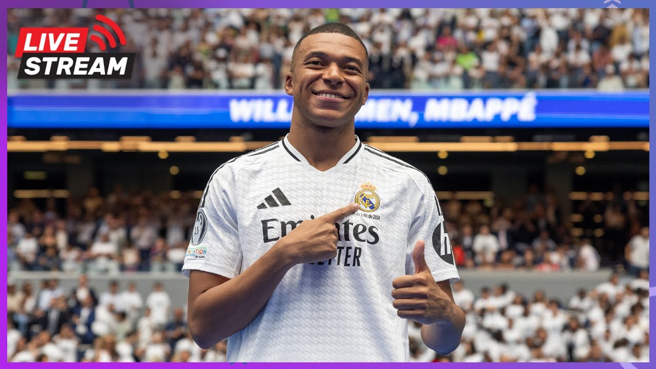 Presentación de Kylian Mbappé | Real Madrid - YouTube