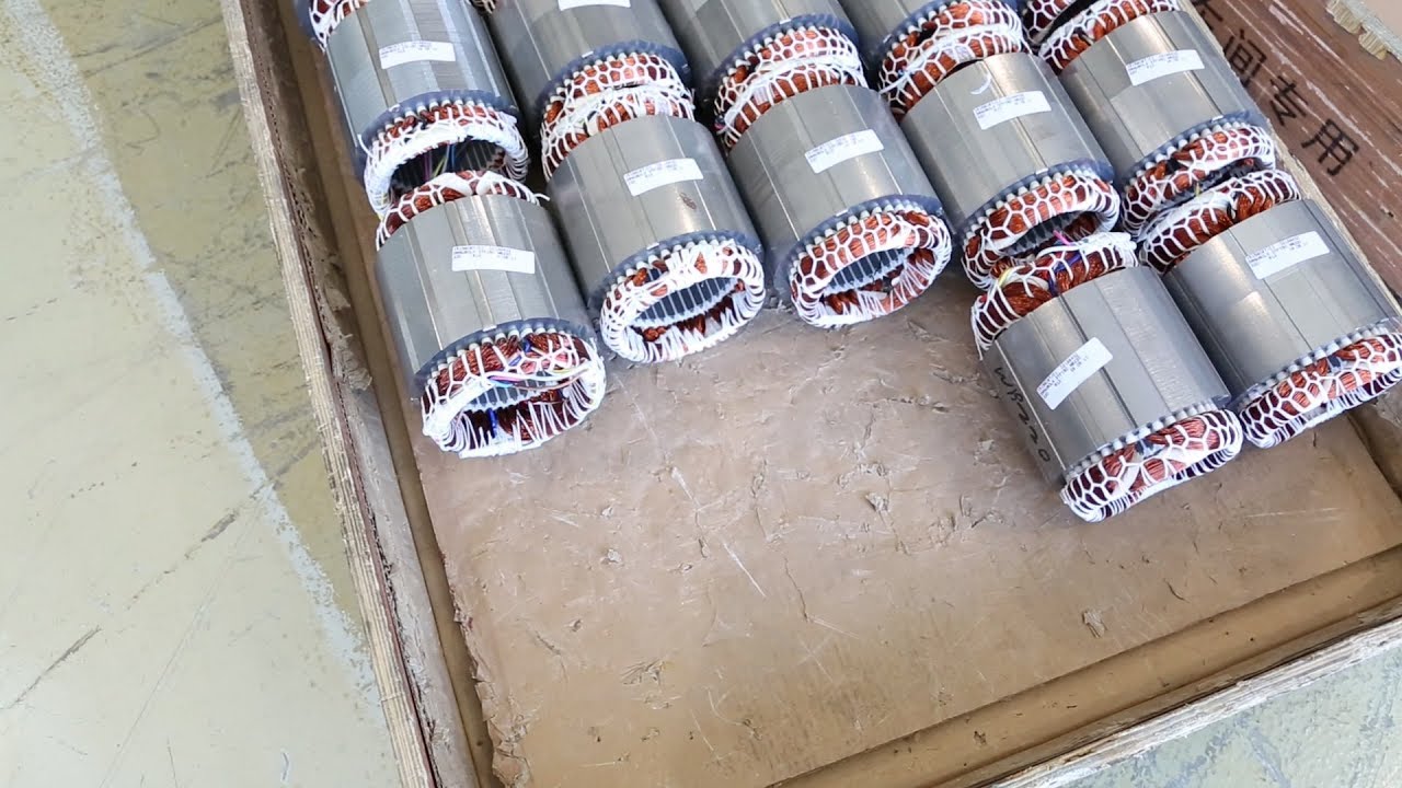 Industrial Three Phase Reducer Motor Production Assembly Line - YouTube