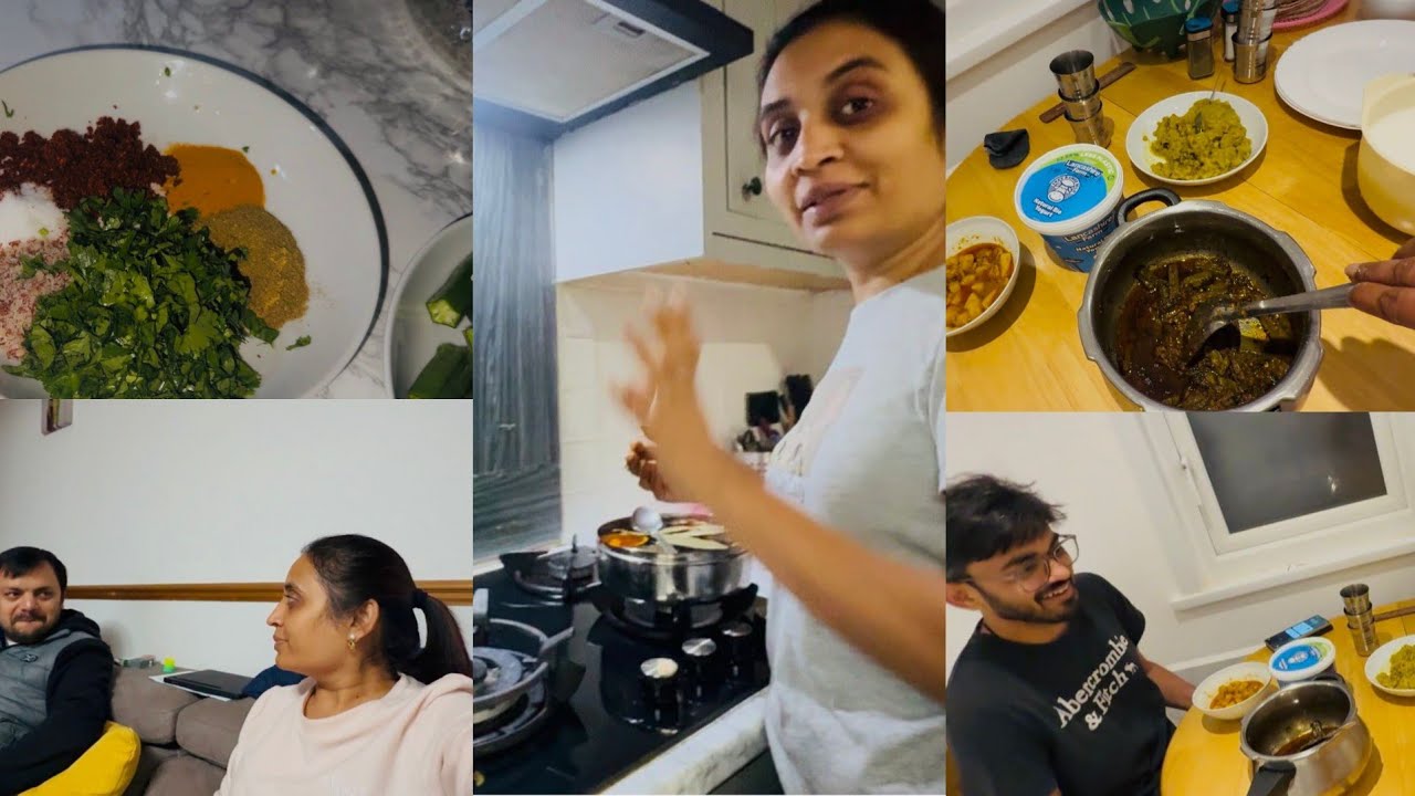 Nanand ane sasu ni farmaish Puri kari, cooker ma banavyu bhinda nu shak ...