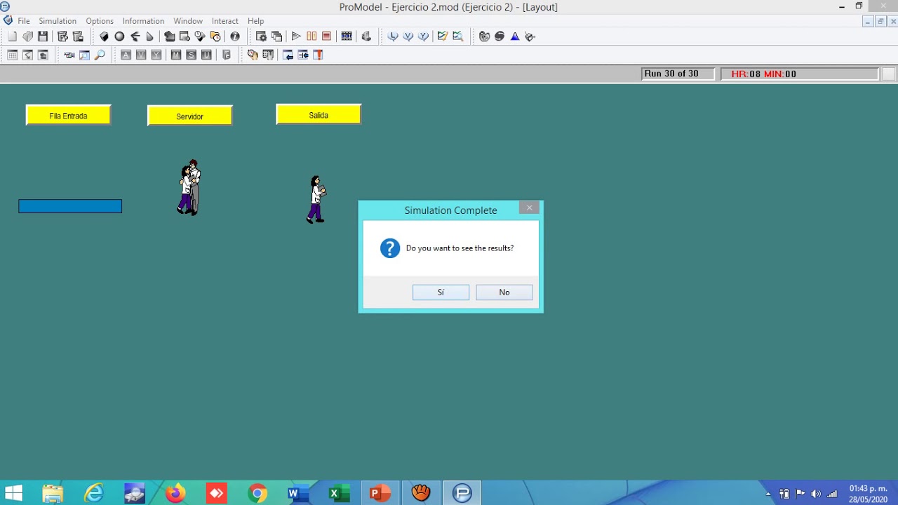 Ejercicio 2 ProModel - YouTube