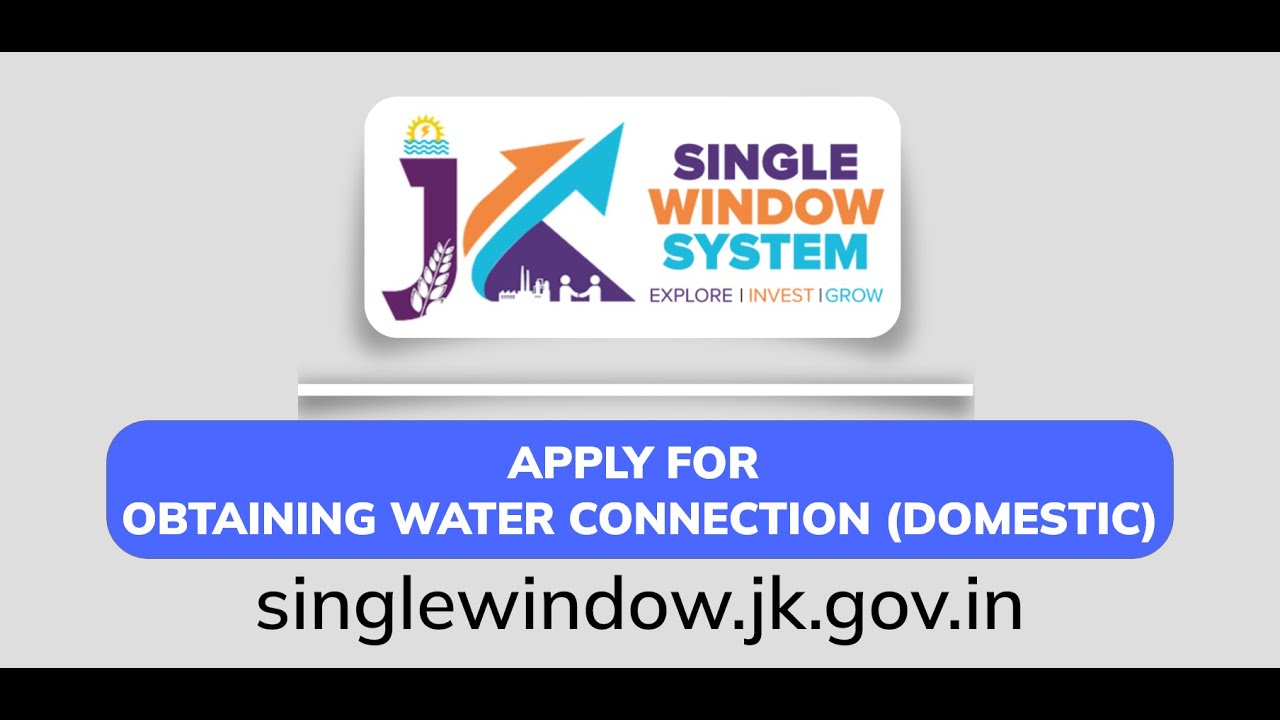 How to online apply water connection all india||Jammu and Kashmir csc ...