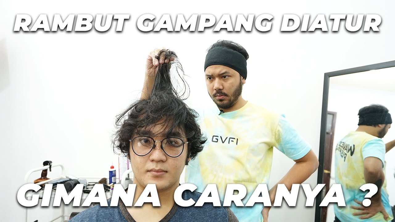 Rambut TIPIS IKAL Cukur Model TWO BLOCK dan Sejarah Trend Rambut - YouTube