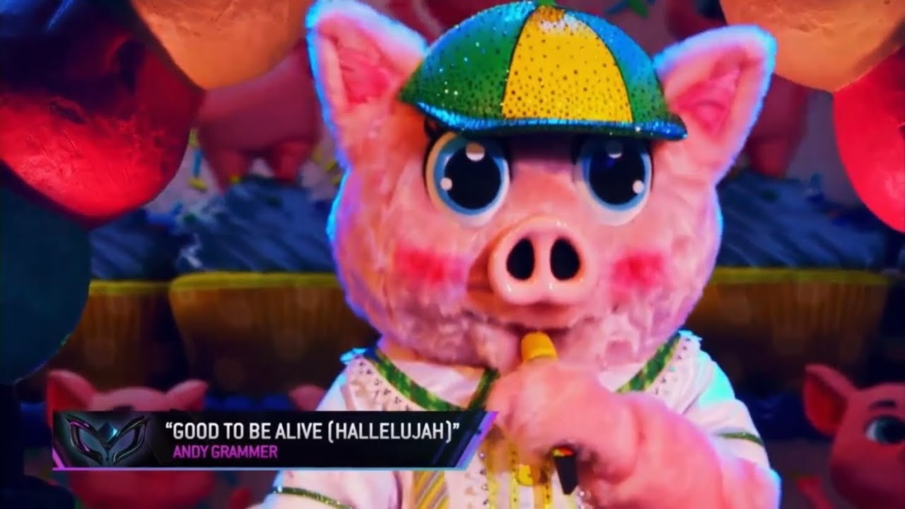 Piglet Performs "Good To Be Alive (Hallelujah)" By Andy Grammer ...