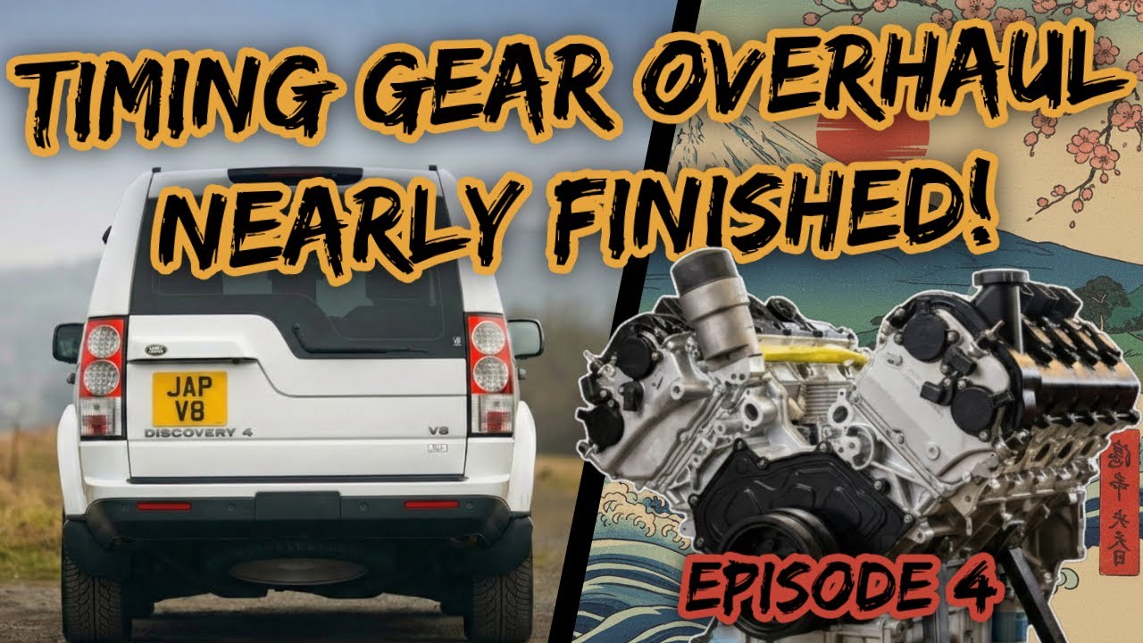 Nearly done | Engine Assembly | Japanese Land Rover Discovery 4 ...