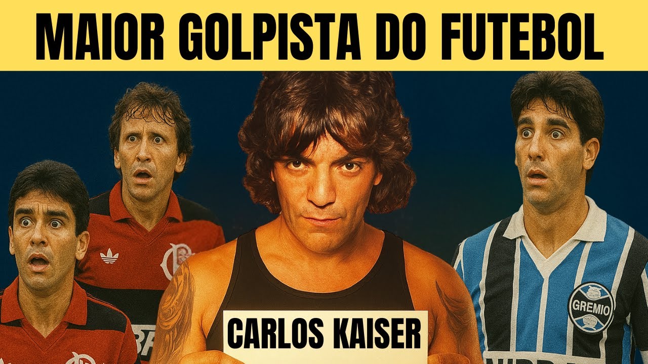 CARLOS KAISER | Como Ele Jogou No Flamengo, Botafogo, Bangu e Virou ...