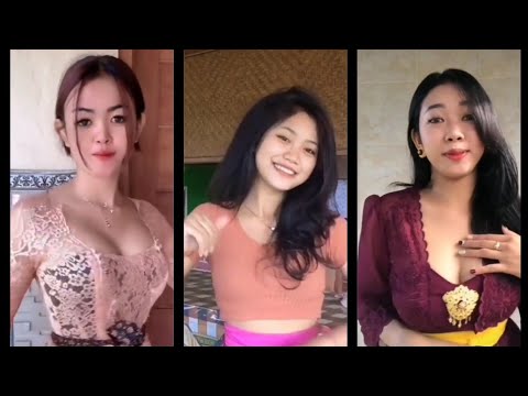 Tante asli bali dance tiktok gunung gede