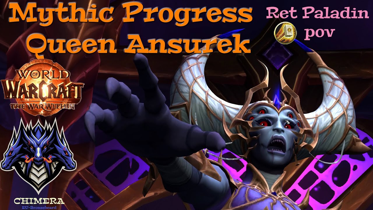 WoW - Mythic Queen Ansurek Prog - YouTube