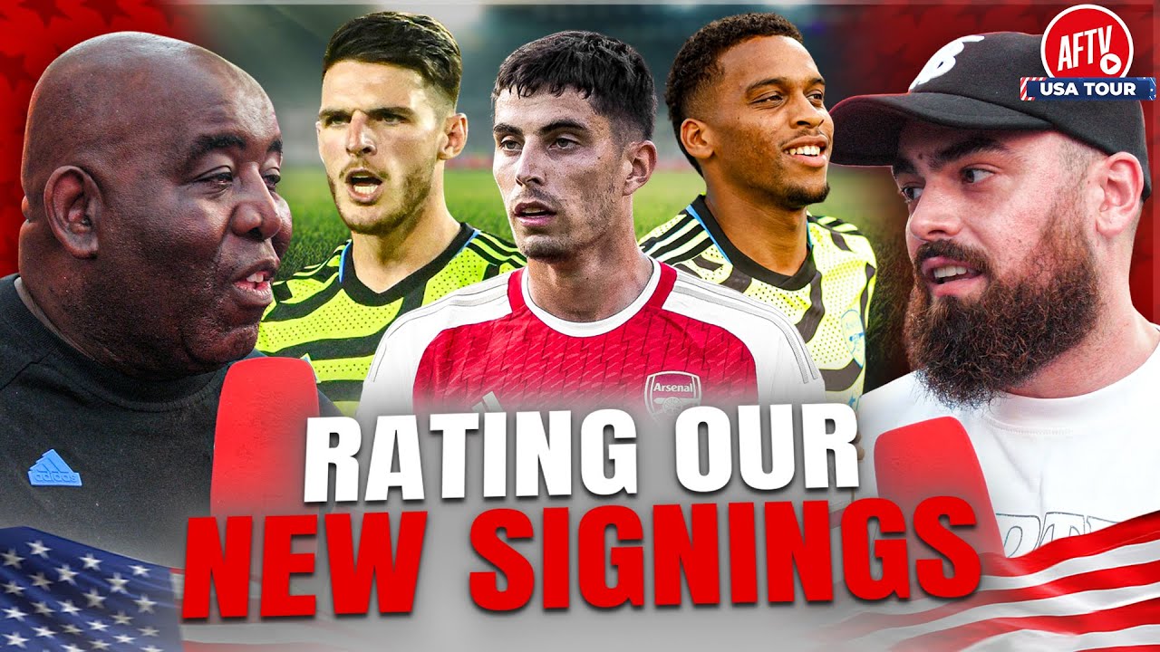 First Impressions! Timber, Havertz & Rice | Rate The New Signings ...