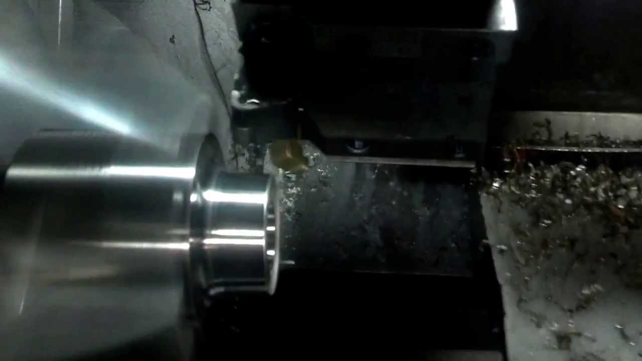 Cutting inconel 617 with ceramic - YouTube