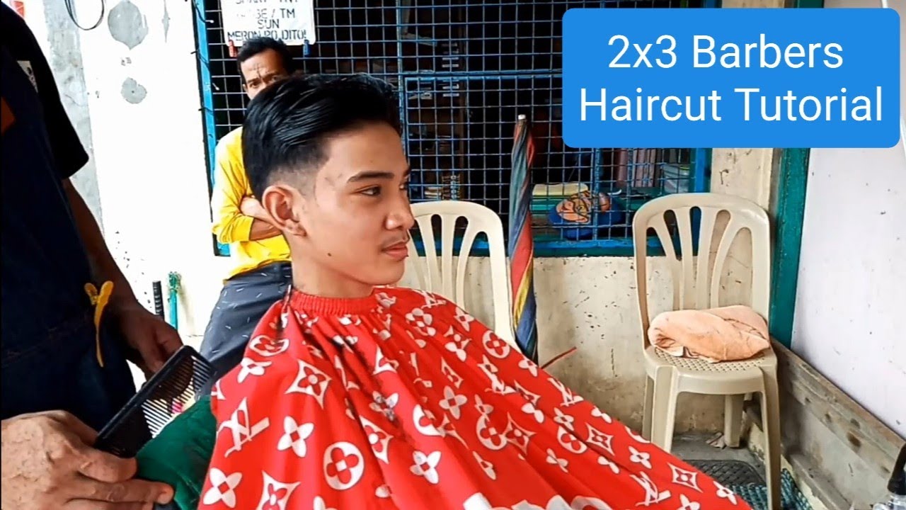 2 3 Barber Hair Cut Tutorial YouTube